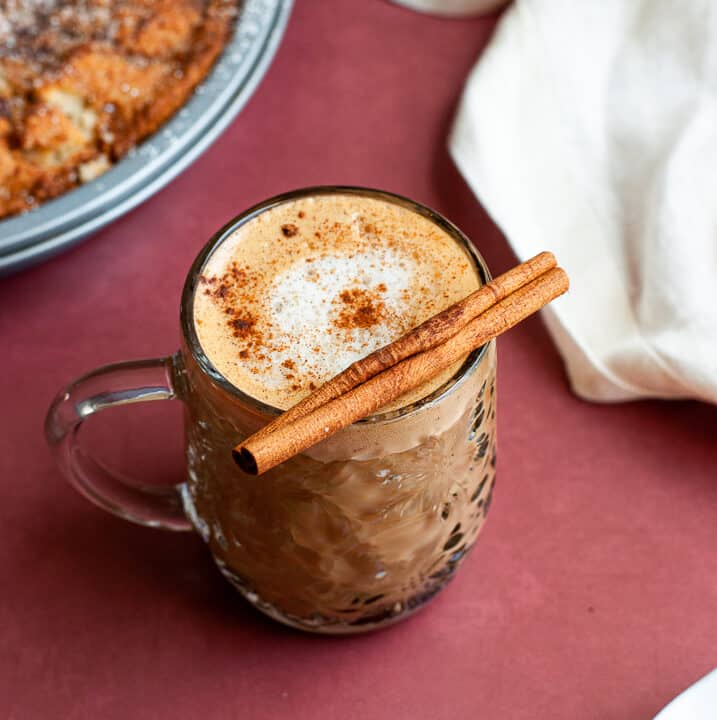 Easy Maple Cinnamon Latte Recipe - Tasting With Tina