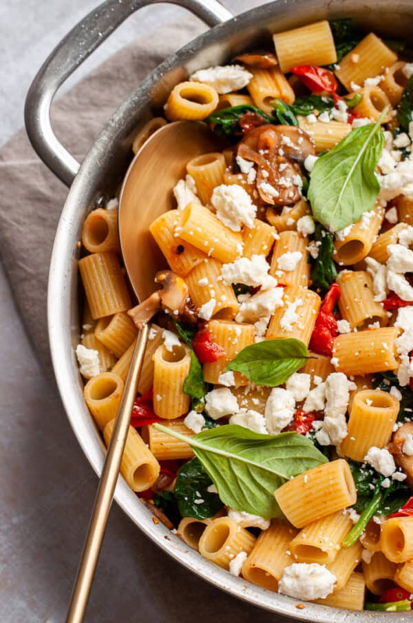 Pasta Fresca - 20 Minute Easy and Healthy Recipe - Tasting With Tina