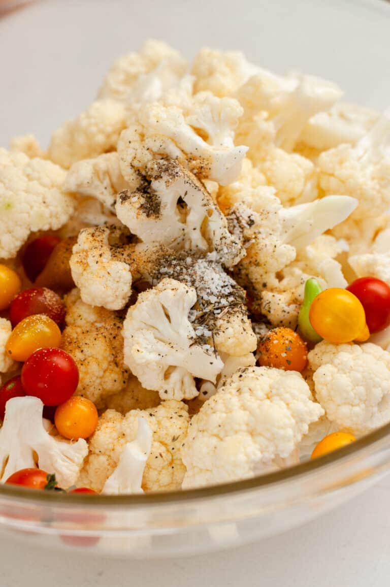 Roasted Italian Cauliflower - Tasting With Tina