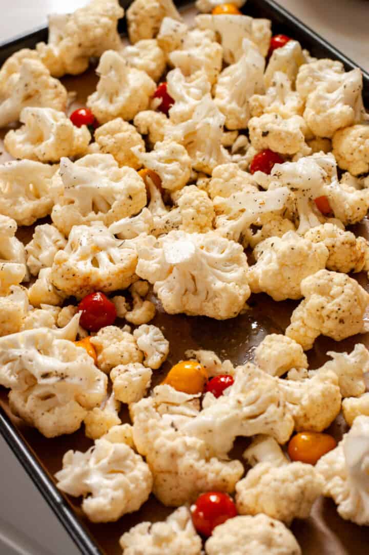 Roasted Italian Cauliflower - Tasting With Tina