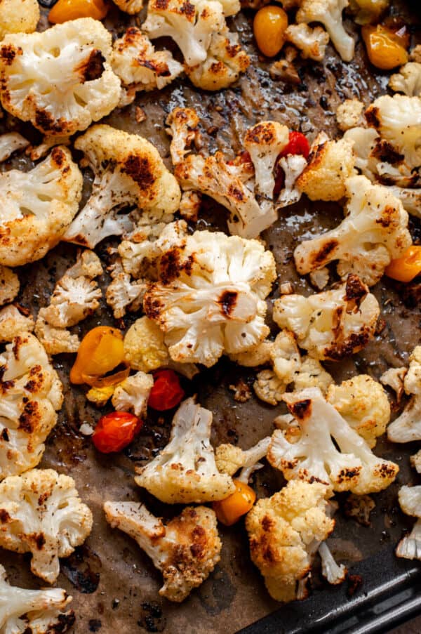 Roasted Italian Cauliflower - Tasting With Tina