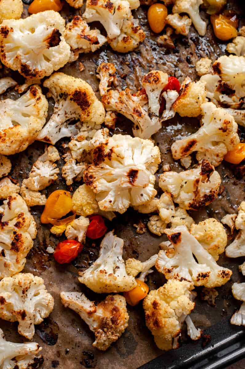 Roasted Italian Cauliflower - Tasting With Tina