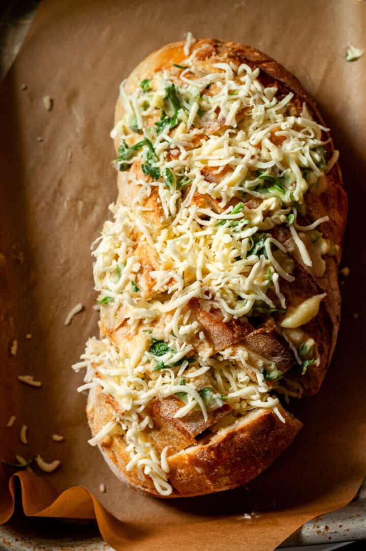 Italian Cheese Bread - Tasting With Tina