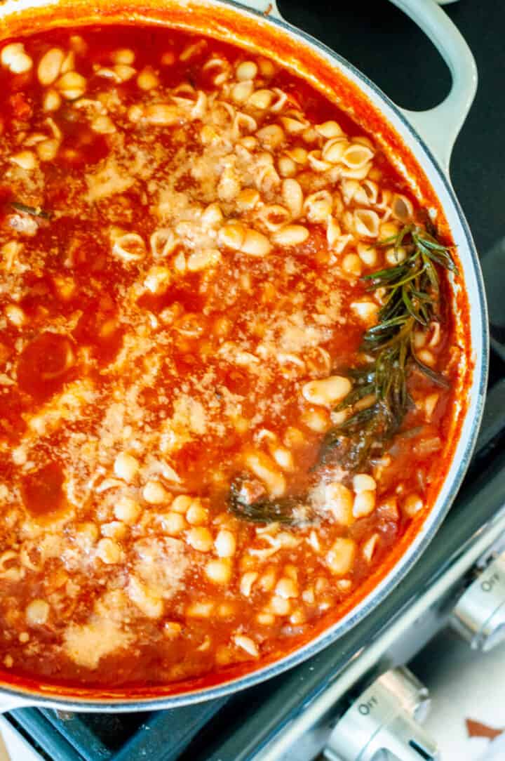Authentic Pasta Fagioli Recipe - Tasting With Tina