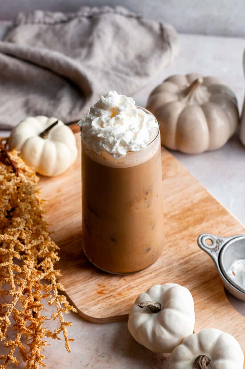 Iced Pumpkin Spice Latte - Tasting With Tina