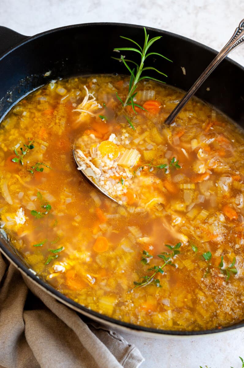 Chicken Pastina Soup - Tasting With Tina