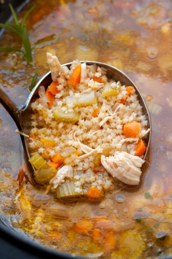 Chicken Pastina Soup (Italian Comfort Food Classic) - Tasting With Tina