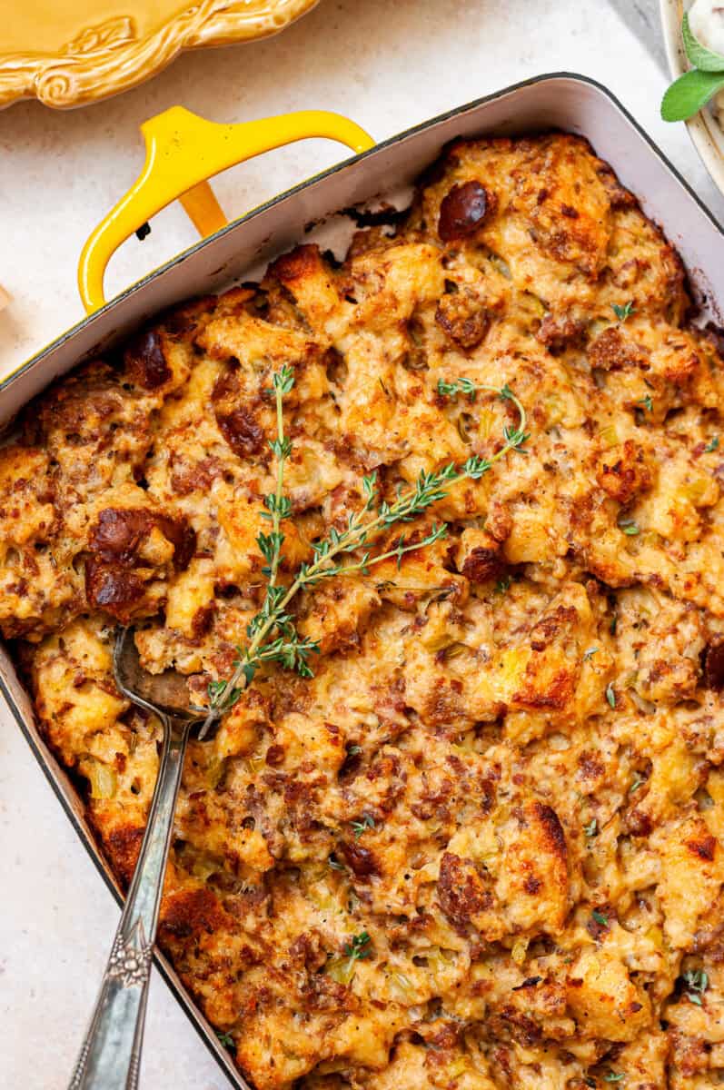 Italian Sausage Stuffing (Classic, Savory & Crowd-Pleasing) - Tasting ...