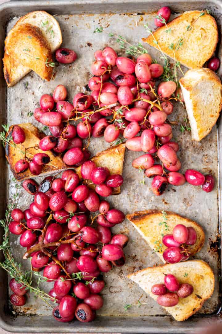 Roasted Grapes - Tasting With Tina