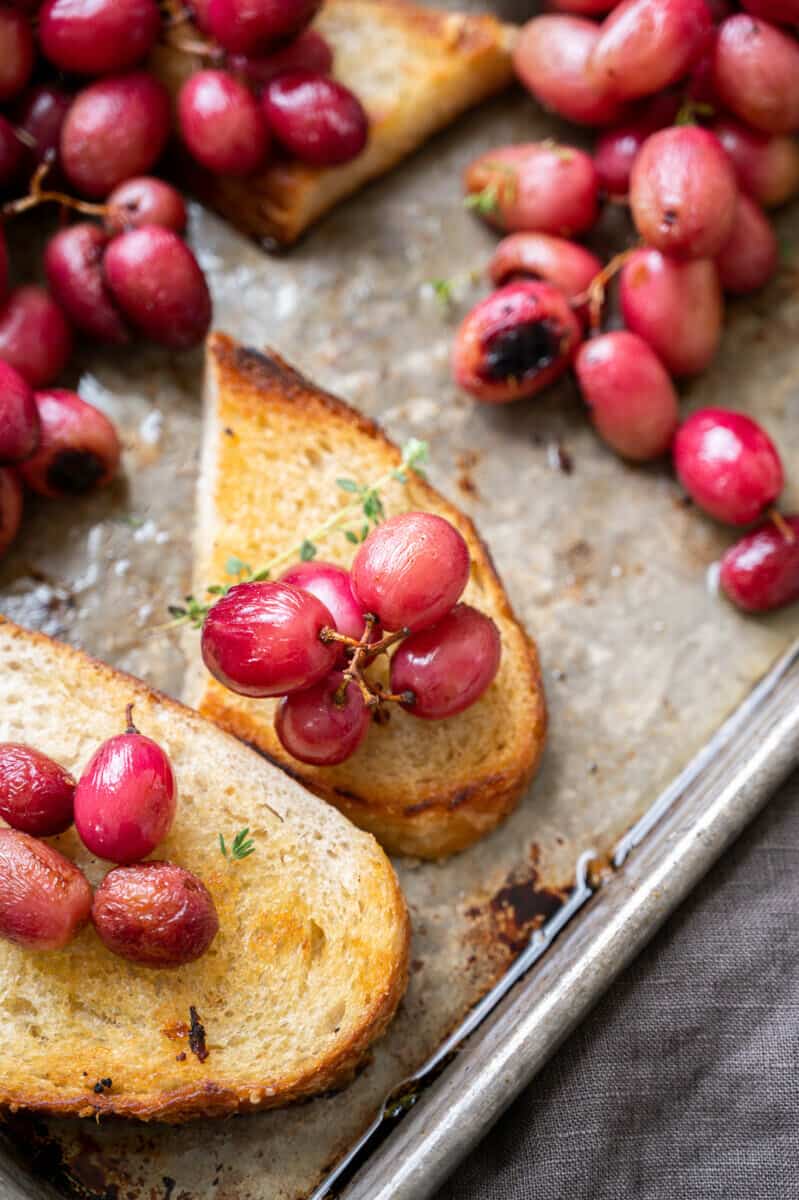 Roasted Grapes - Tasting With Tina