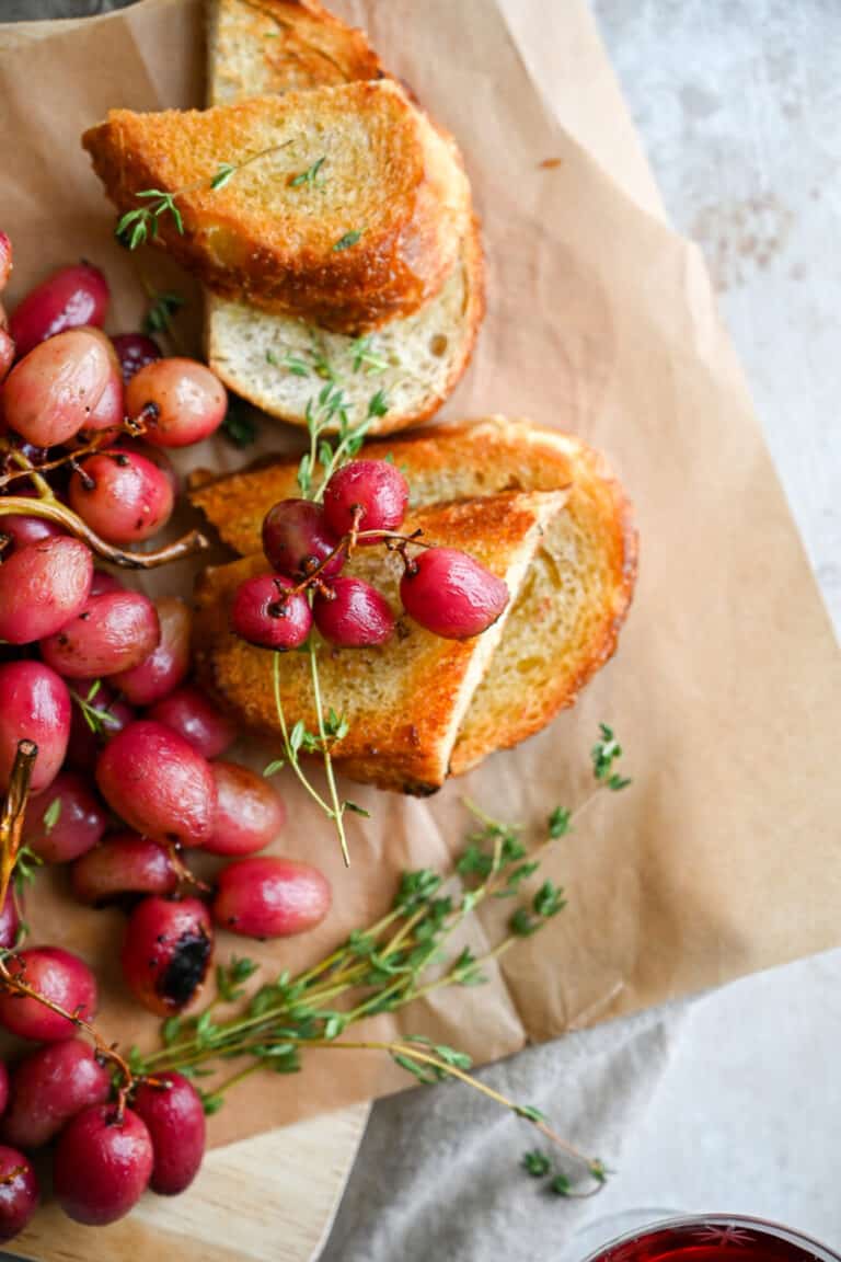 Roasted Grapes - Tasting With Tina
