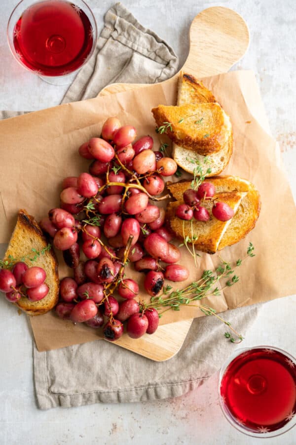 Roasted Grapes - Tasting With Tina