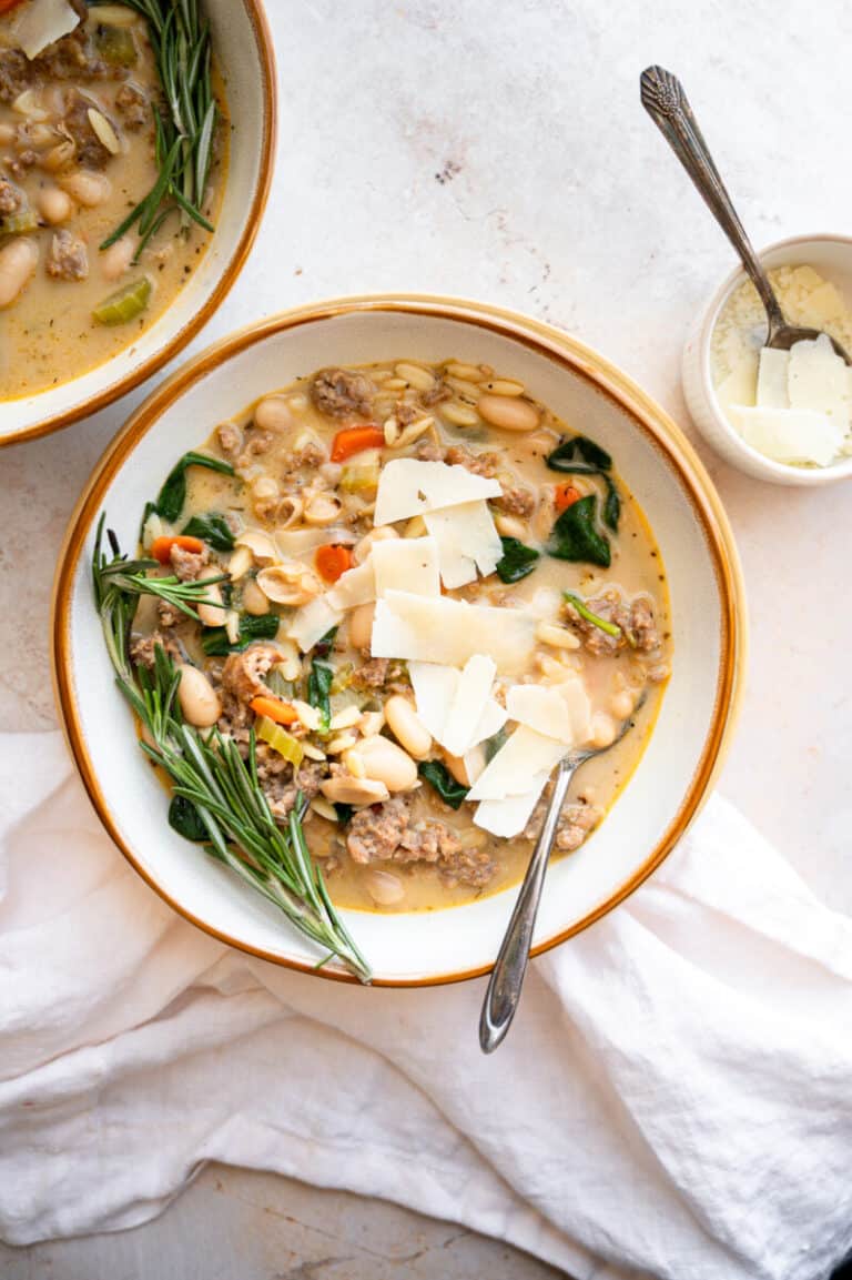 Italian Sausage Soup - Tasting With Tina