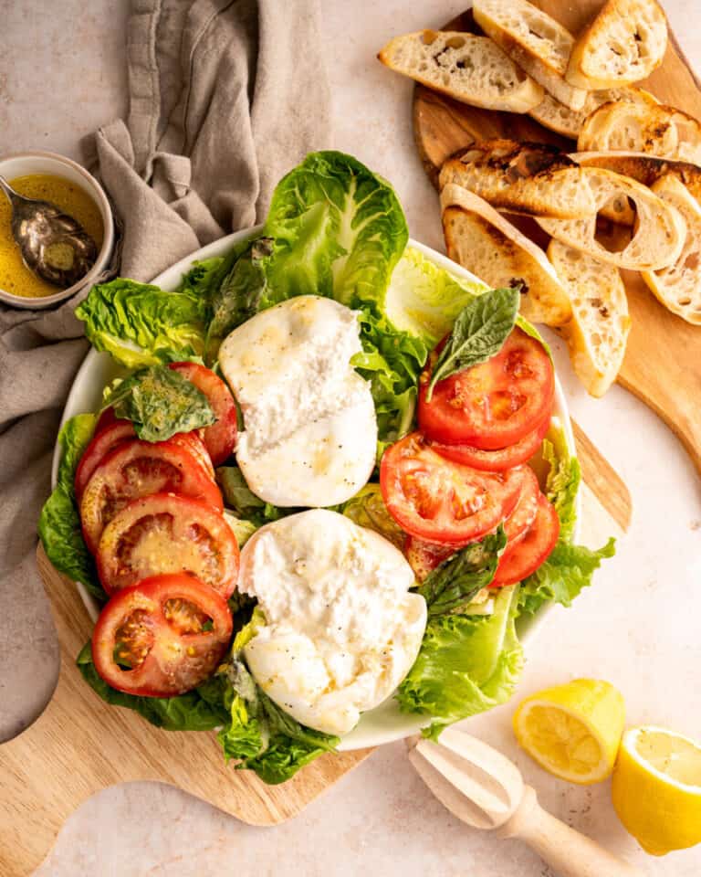Burrata Salad - Tasting With Tina