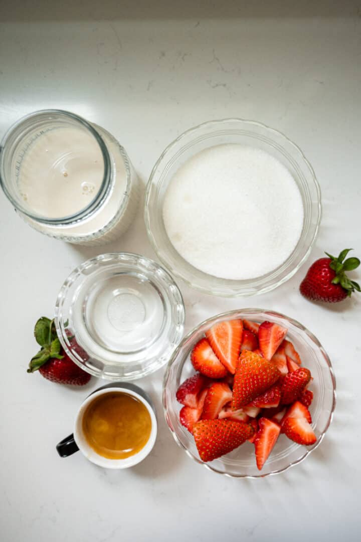 Strawberry Latte - Tasting With Tina