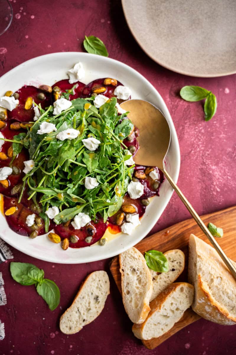 Beet Carpaccio - Tasting With Tina