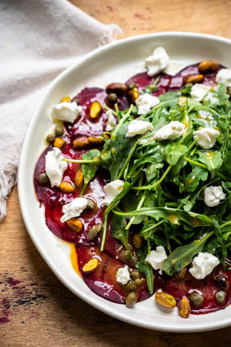 Beet Carpaccio - Tasting With Tina