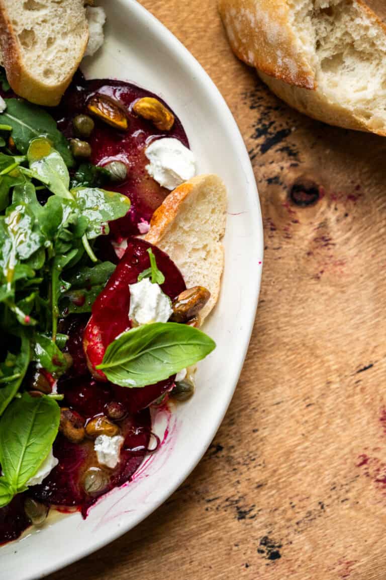 Beet Carpaccio - Tasting With Tina