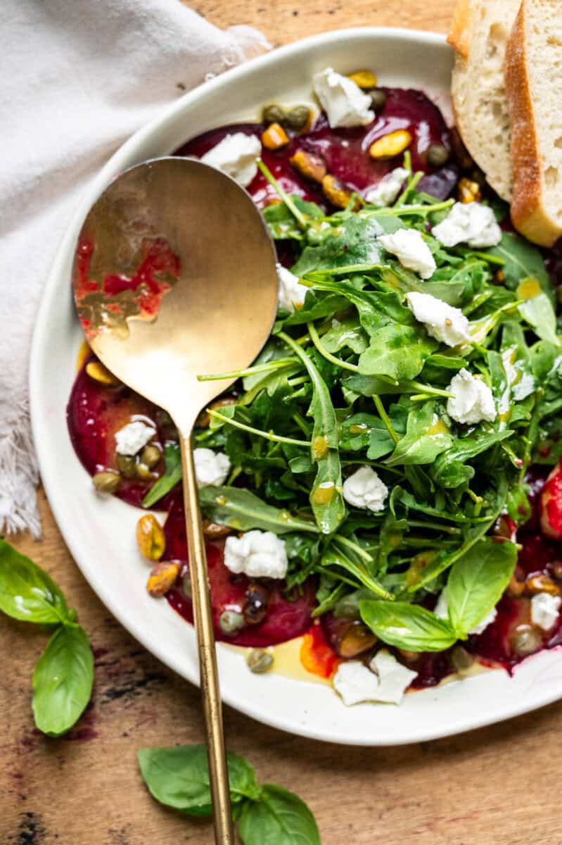 Beet Carpaccio - Tasting With Tina