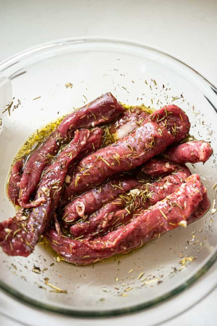Garlic Herb Lamb Tenderloin Recipe (Easy & Perfectly Juicy) - Tasting ...