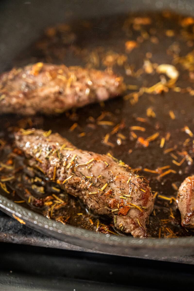 Garlic Herb Lamb Tenderloin Recipe (Easy & Perfectly Juicy) - Tasting ...