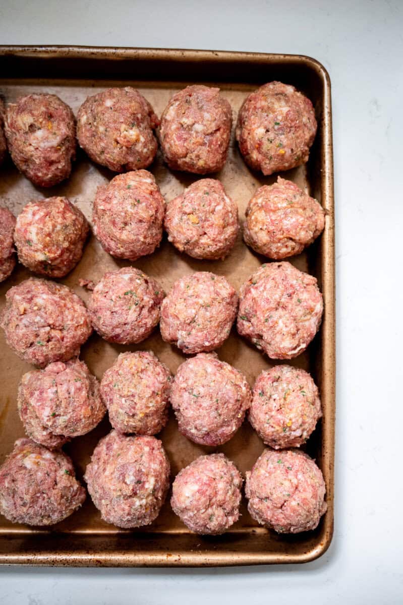 The Best Simple Spicy Meatballs - Tasting With Tina