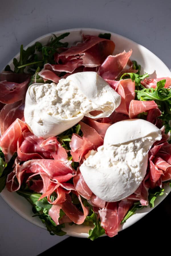 Burrata and Prosciutto Appetizer Recipe - Tasting With Tina