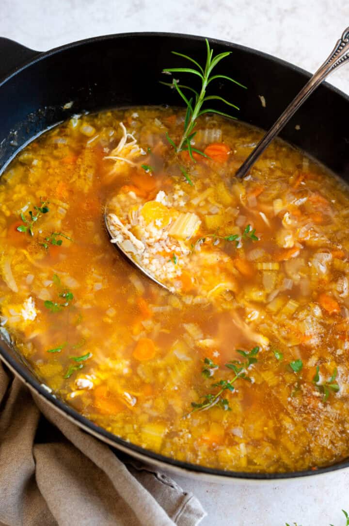 Chicken Pastina Soup (Italian Comfort Food Classic) - Tasting With Tina