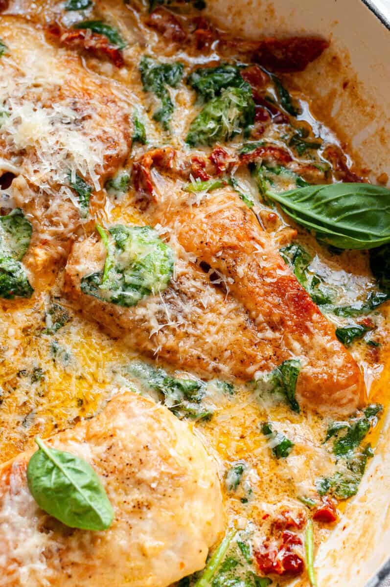Easy Tuscan Chicken - Tasting With Tina