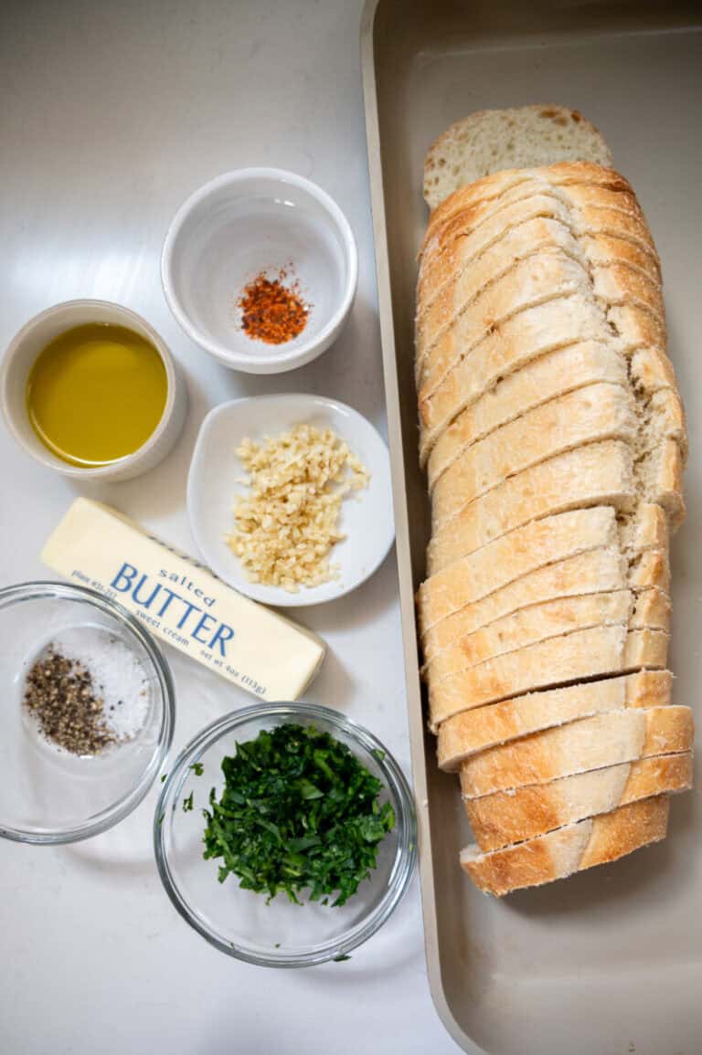 Fast & Easy Garlic Bread Recipe - Tasting With Tina