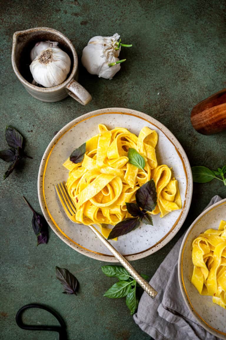 Saffron Pasta - Tasting With Tina